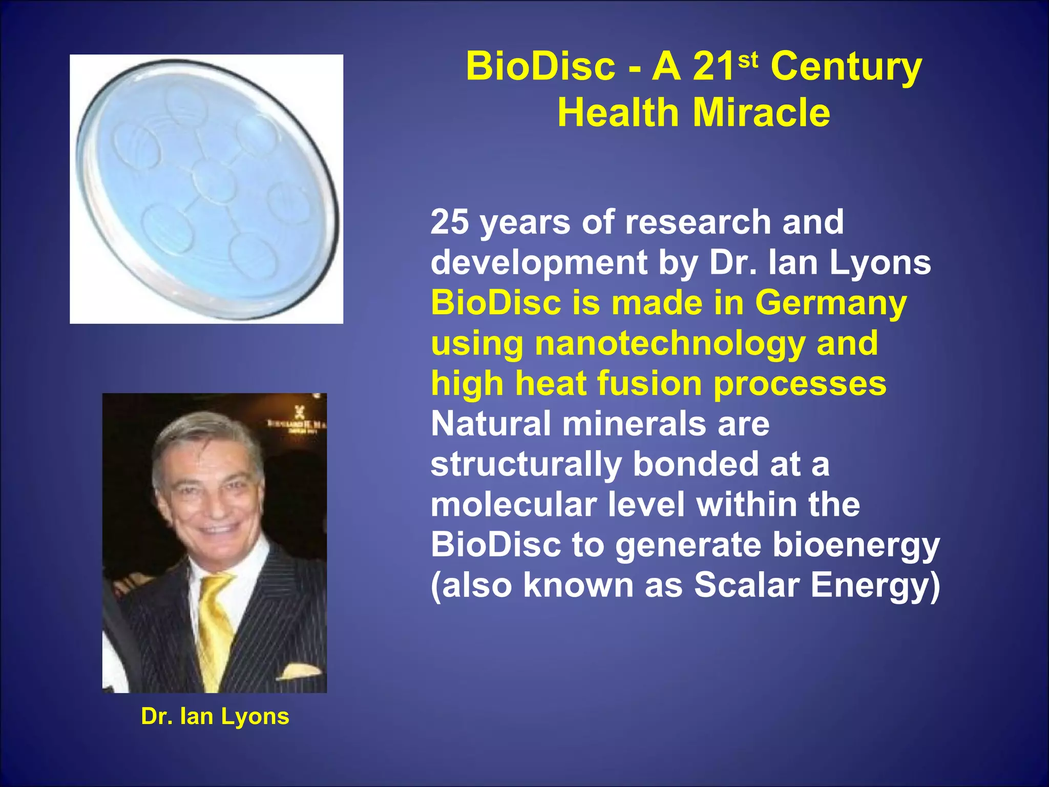 Biodisc - The Inseperable Essential | PPT