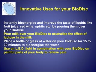 Biodisc - The Inseperable Essential | PPT