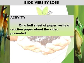 Teaching Biodiversity in K-to-12 Science Curriculum | PPTX ...
