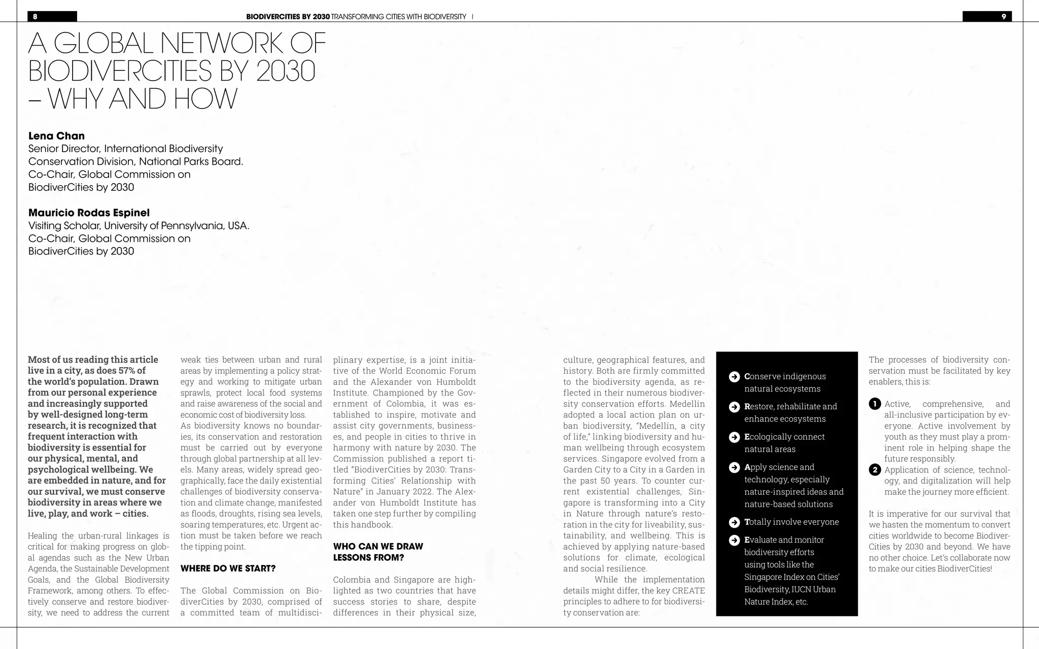 Biodivercities by 2030 : transforming cities with biodiversity | PDF