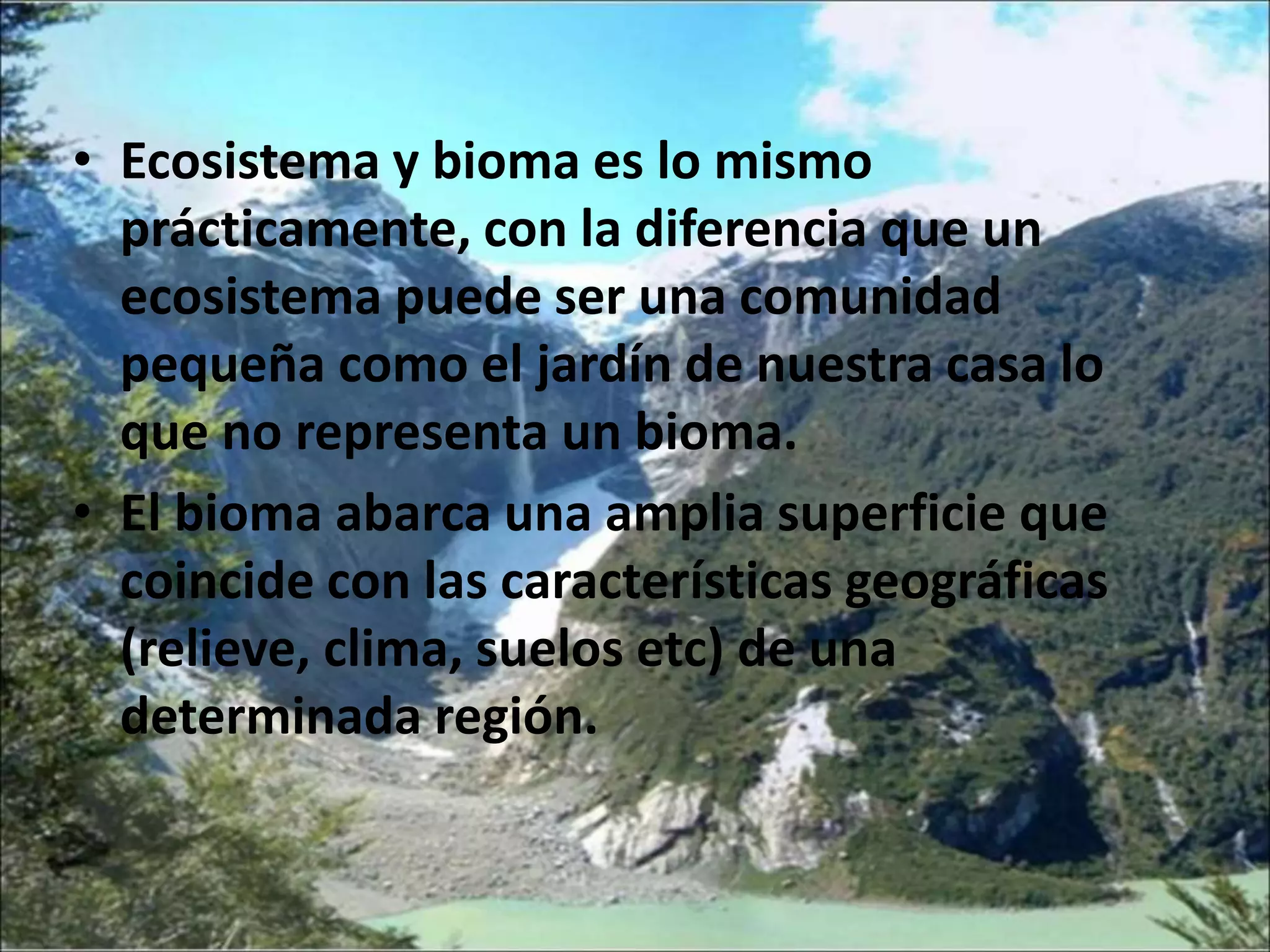 BIODIVERSIDAD Y ECOSISTEMAS EN EL MUNDO.ppt