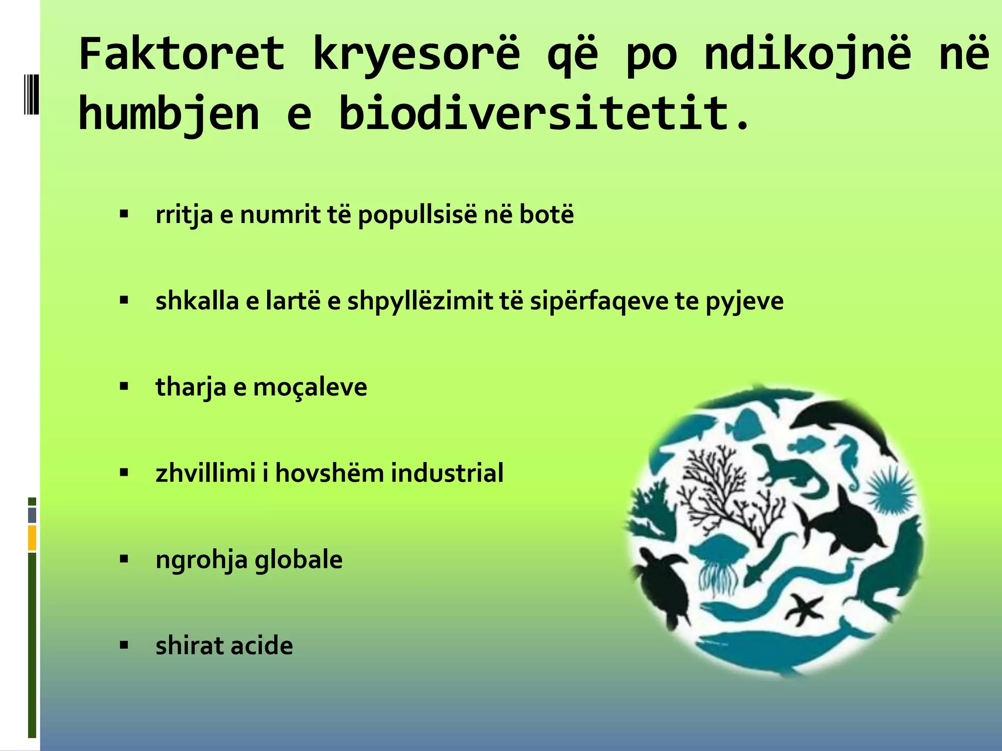 Biodiversity projekt | PPTX