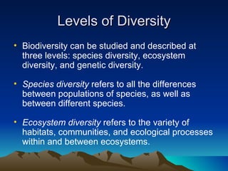 Biodiversity | PPT