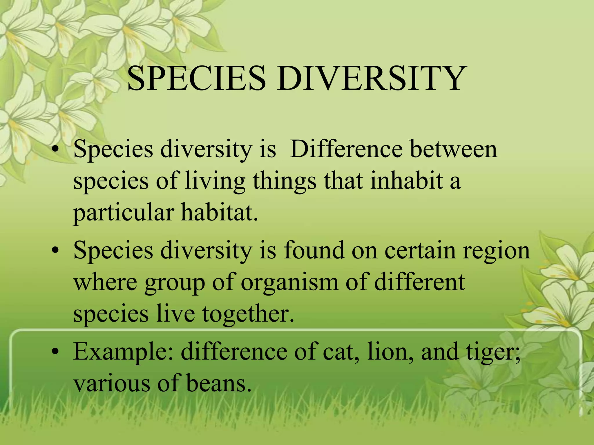 Biodiversity | PPTX