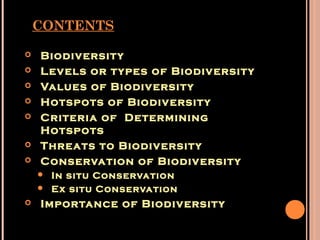 BIODIVERSITY | PPT