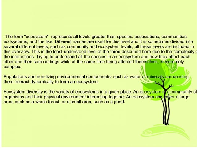 Biodiversity | ODP