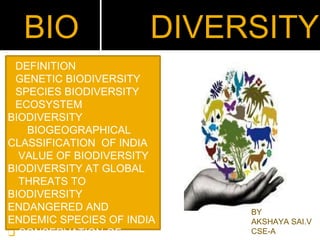 Bio diversity | PPT