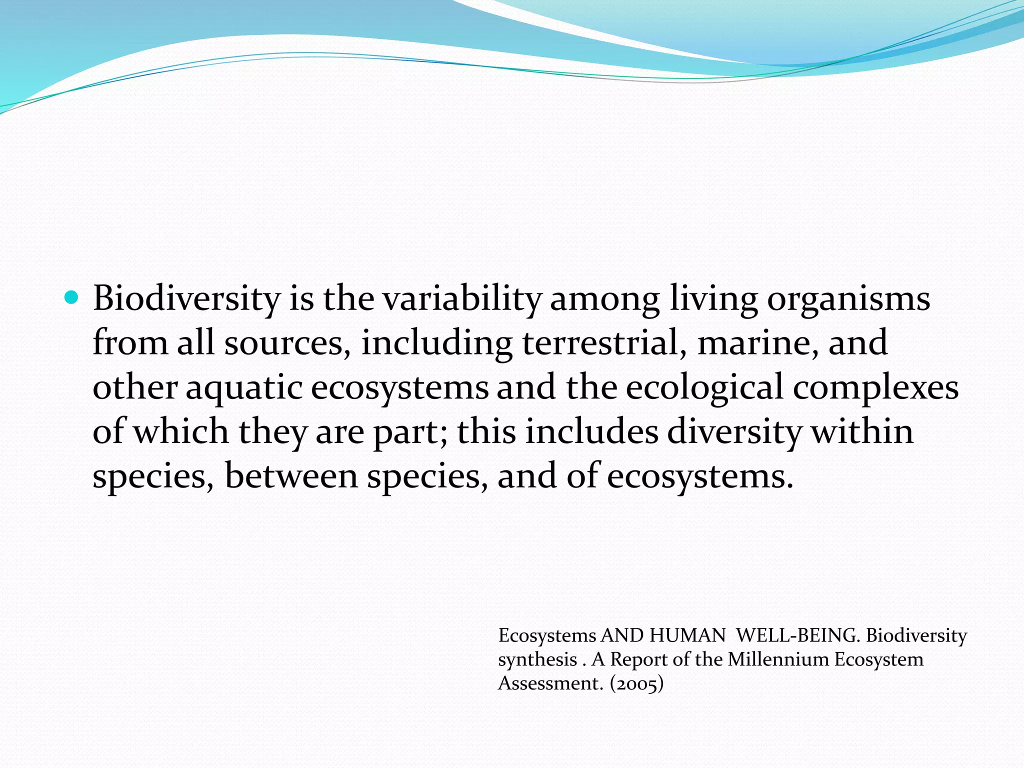 Biodiversity | PPT