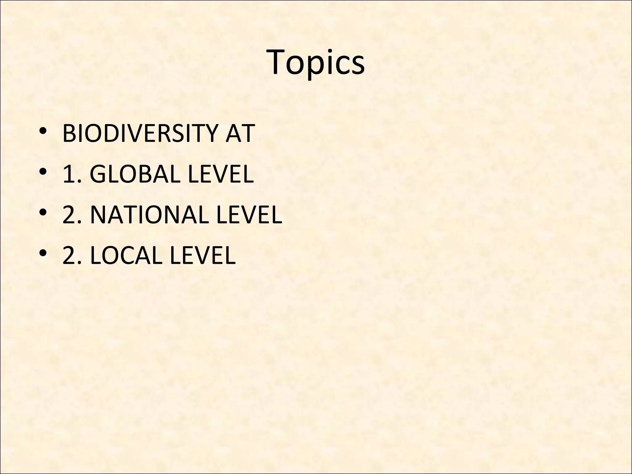 Biodiversity | PPT