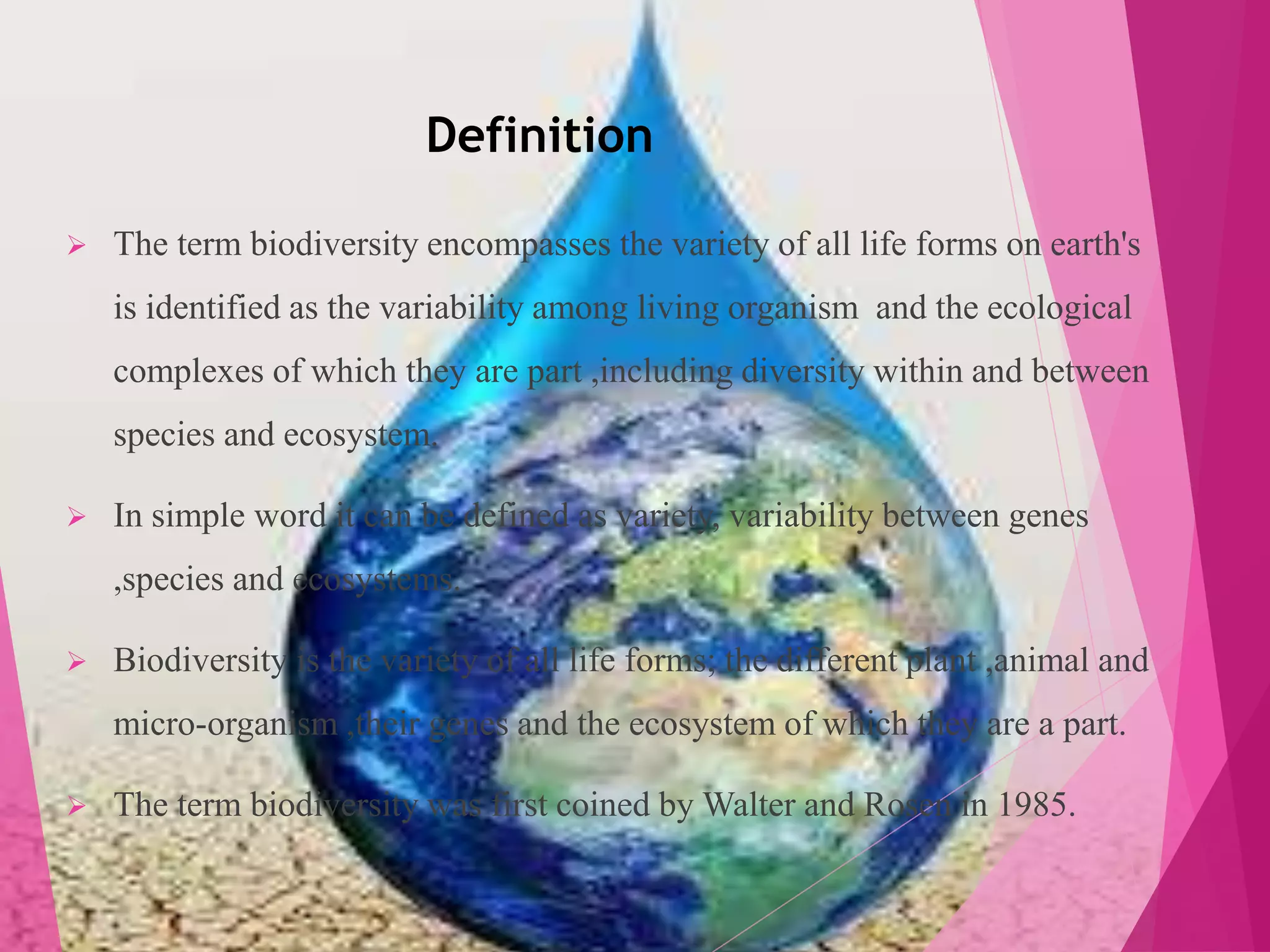 Bio diversity | PPTX