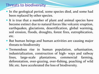 Biodiversity (Environmental Science) | PPTX