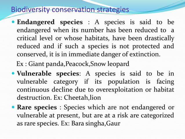Biodiversity (Environmental Science) | PPTX