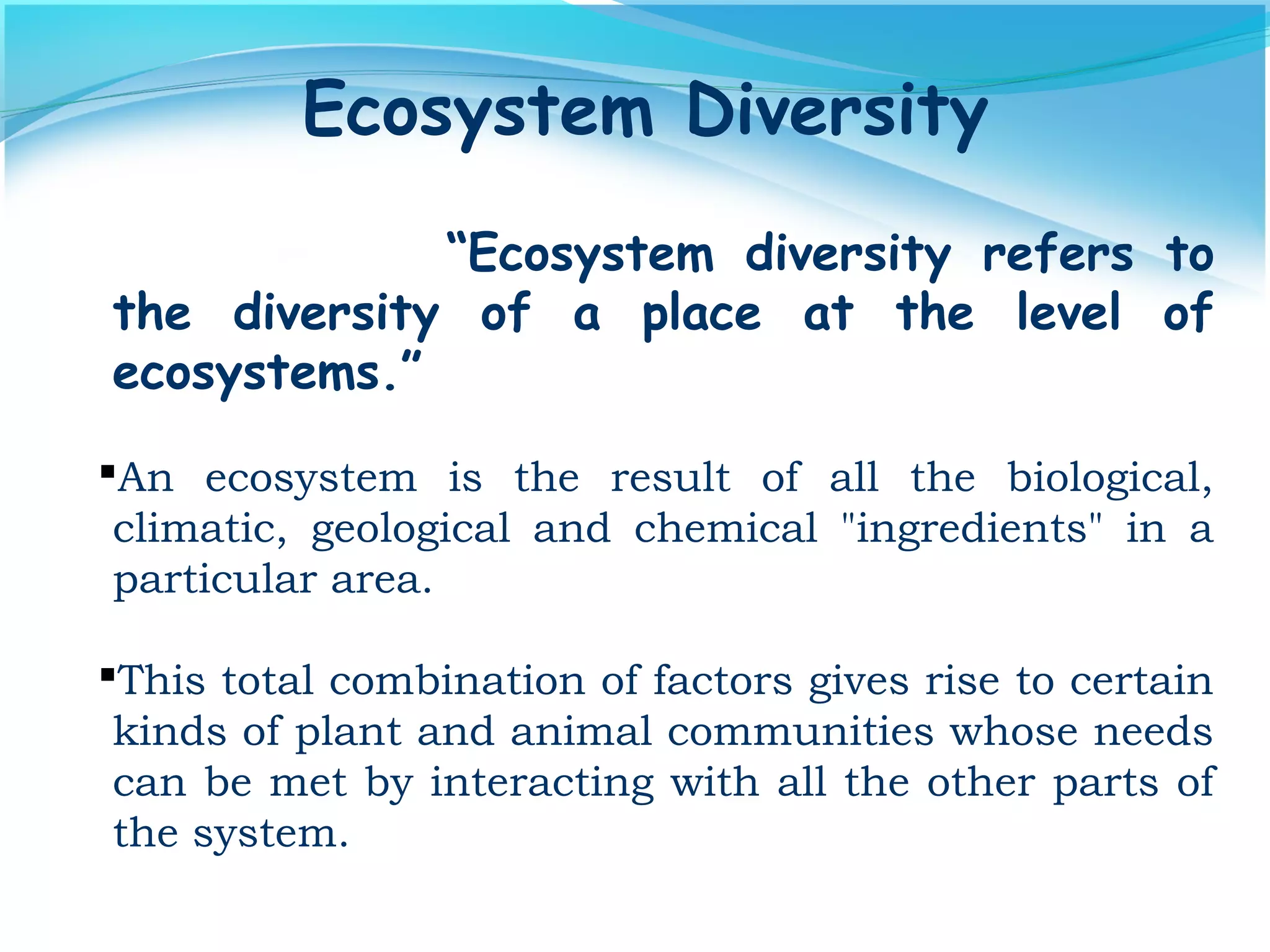 Biodiversity | PPT | Science