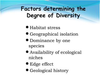 Biodiversity | PPT | Science