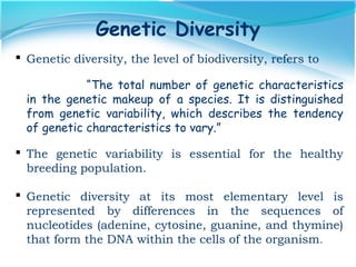 Biodiversity | PPT