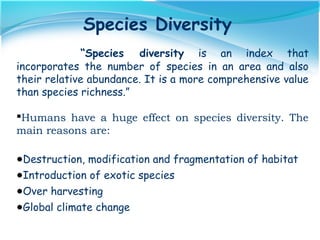 Biodiversity | PPT | Science