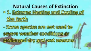 Biodiversity - Extinct and Endagered Species | PPTX