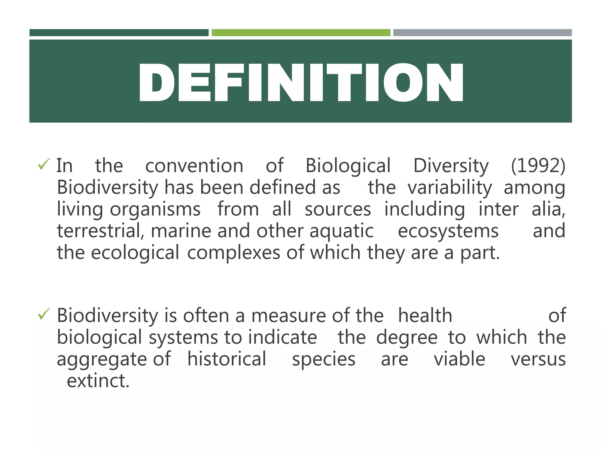 Biodiversity | PPT | Science