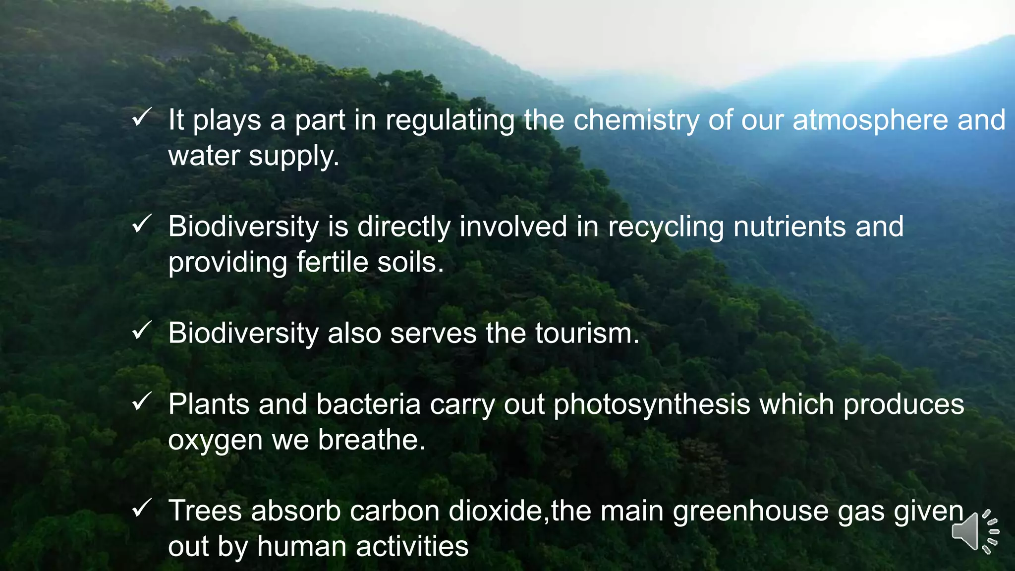 Biodiversity and its importance | PPTX