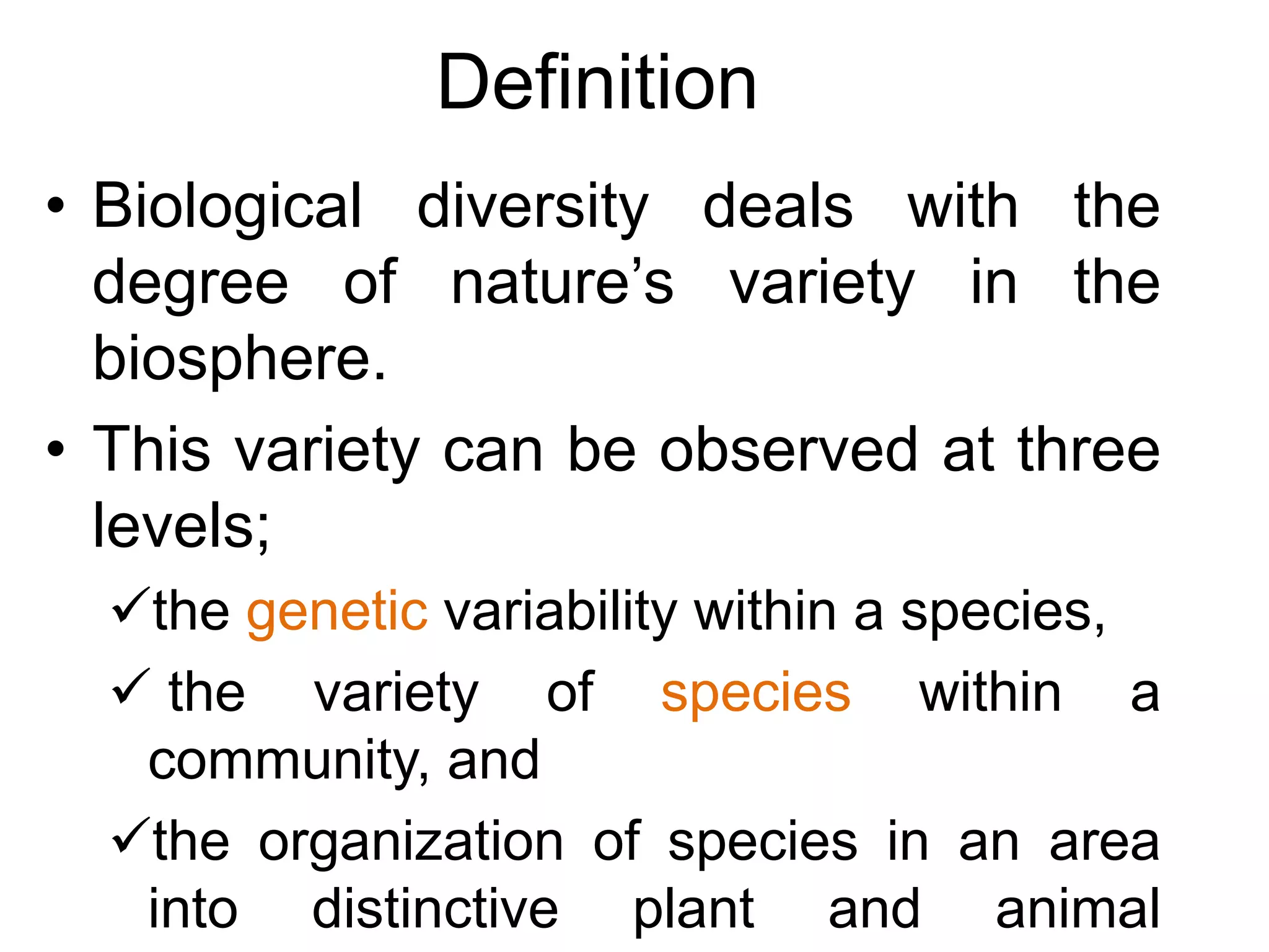 Biodiversity | PPTX