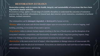 Important terms in biodiversity conservation | PDF