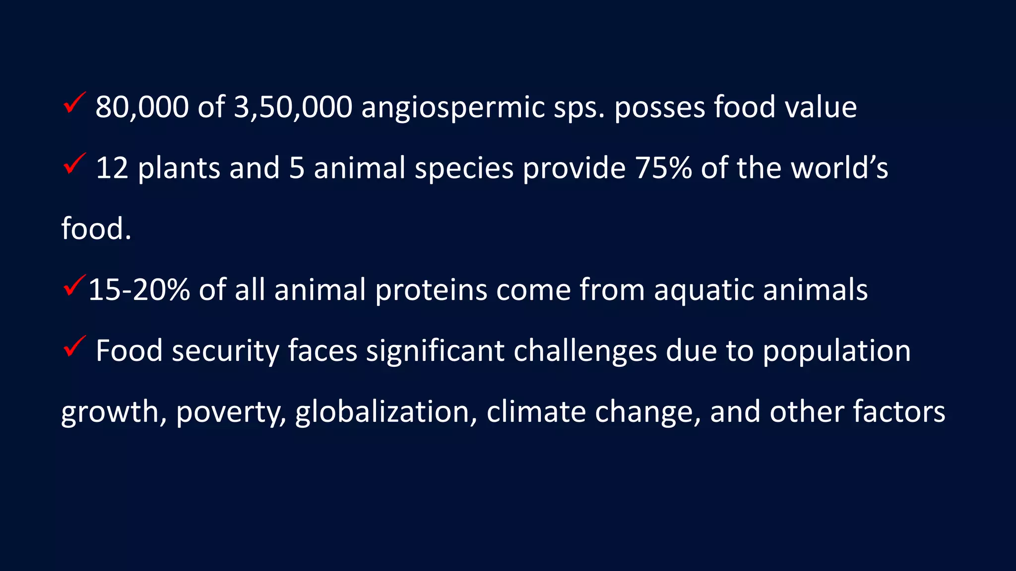 Biodiversity concepts, levels and values | PPTX