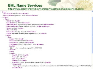 Biodiversity Heritage Library | PPT