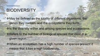 Biodiversity | PPTX