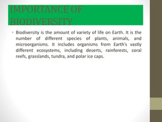 Biodiversity (2) | PPTX