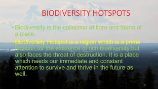 Biodiversity and its conservation | PPT