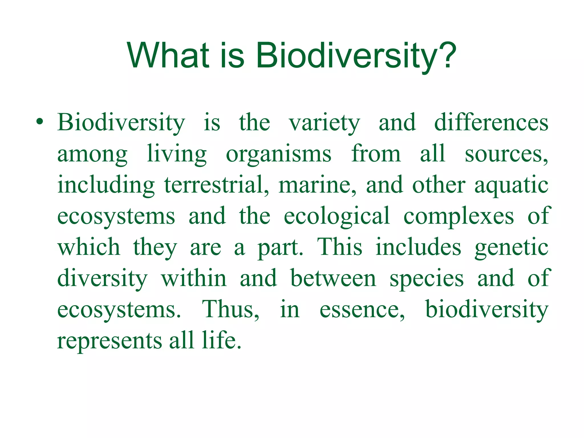 Biodiversity act, 2002 ppt | PPTX