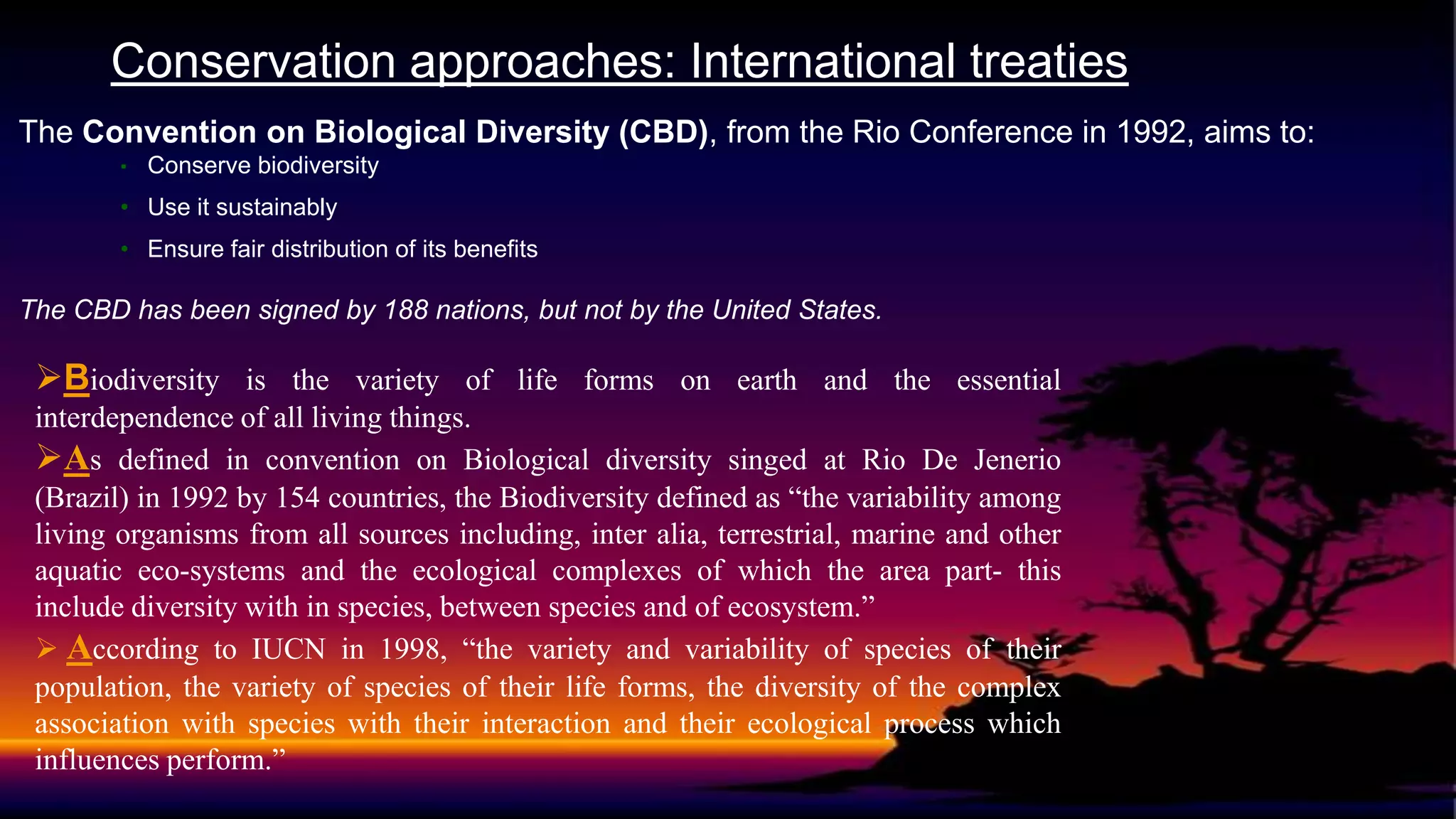 Biodiversity and its Conservation | PPTX