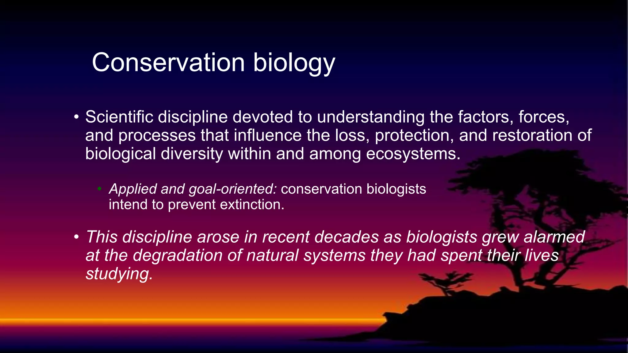Biodiversity and its Conservation | PPTX