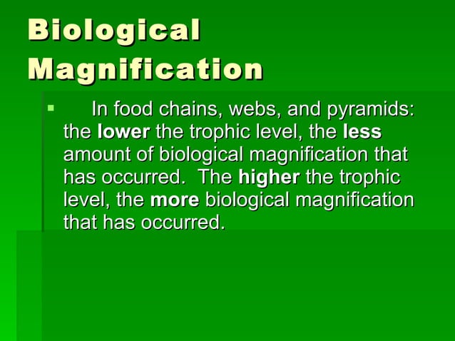 Biodiversity And Biological Magnification | PPT