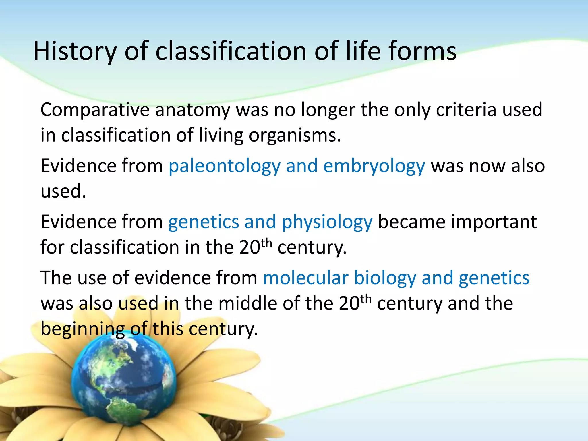 Biodiversity and classification | PPTX