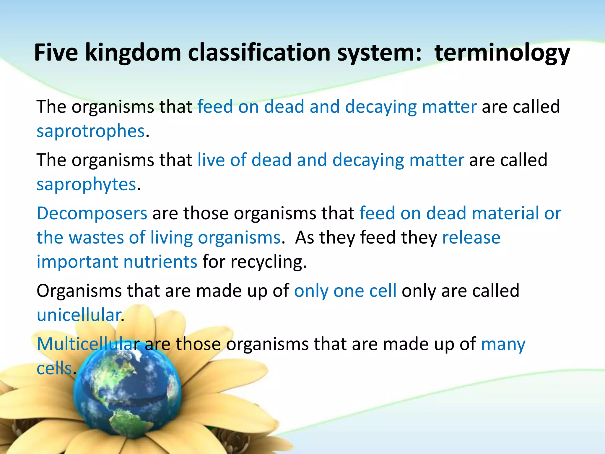 Biodiversity and classification | PPTX
