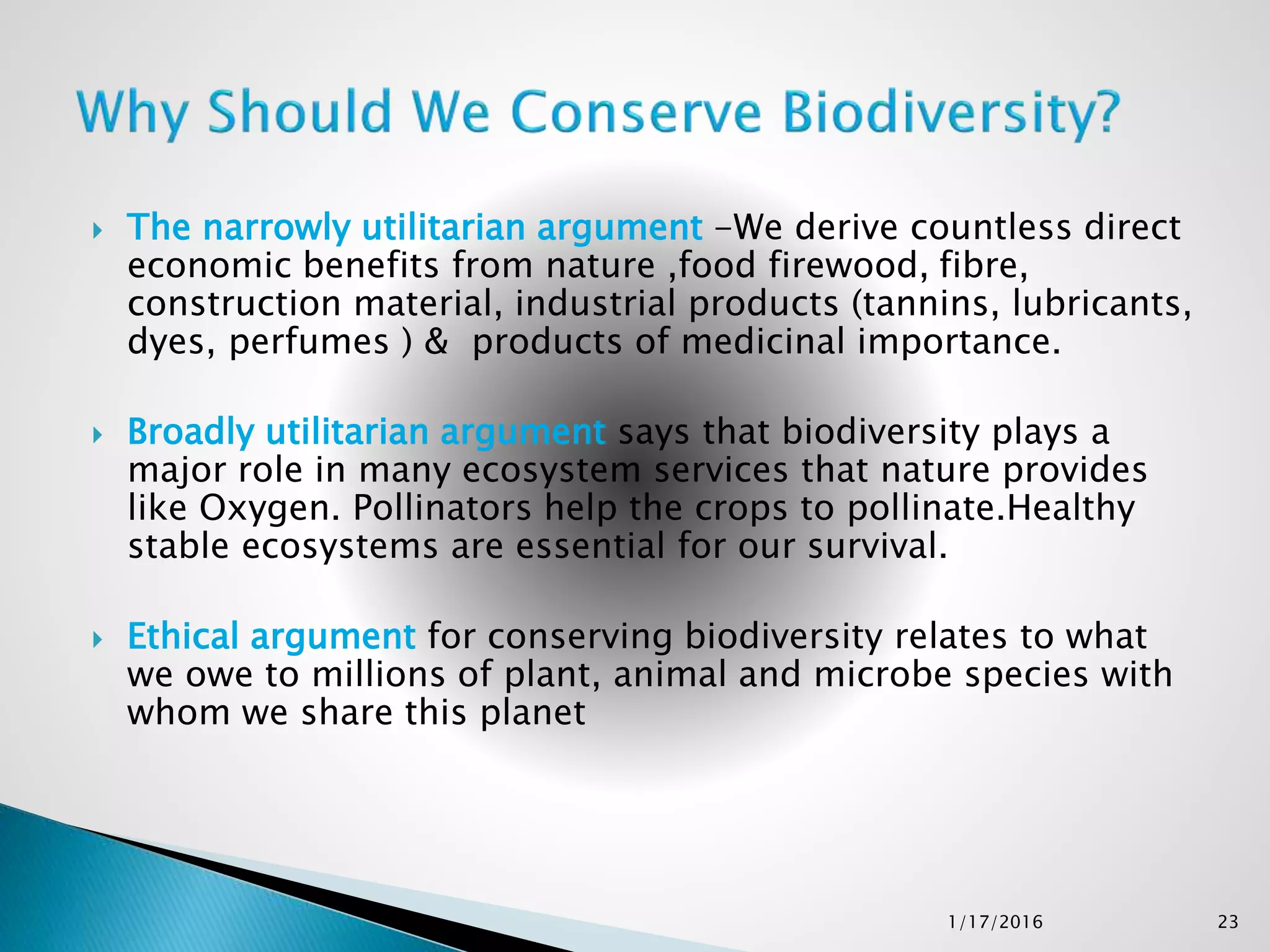 Biodiversity and conservation | PPTX | Zoos & Aquariums | Attractions