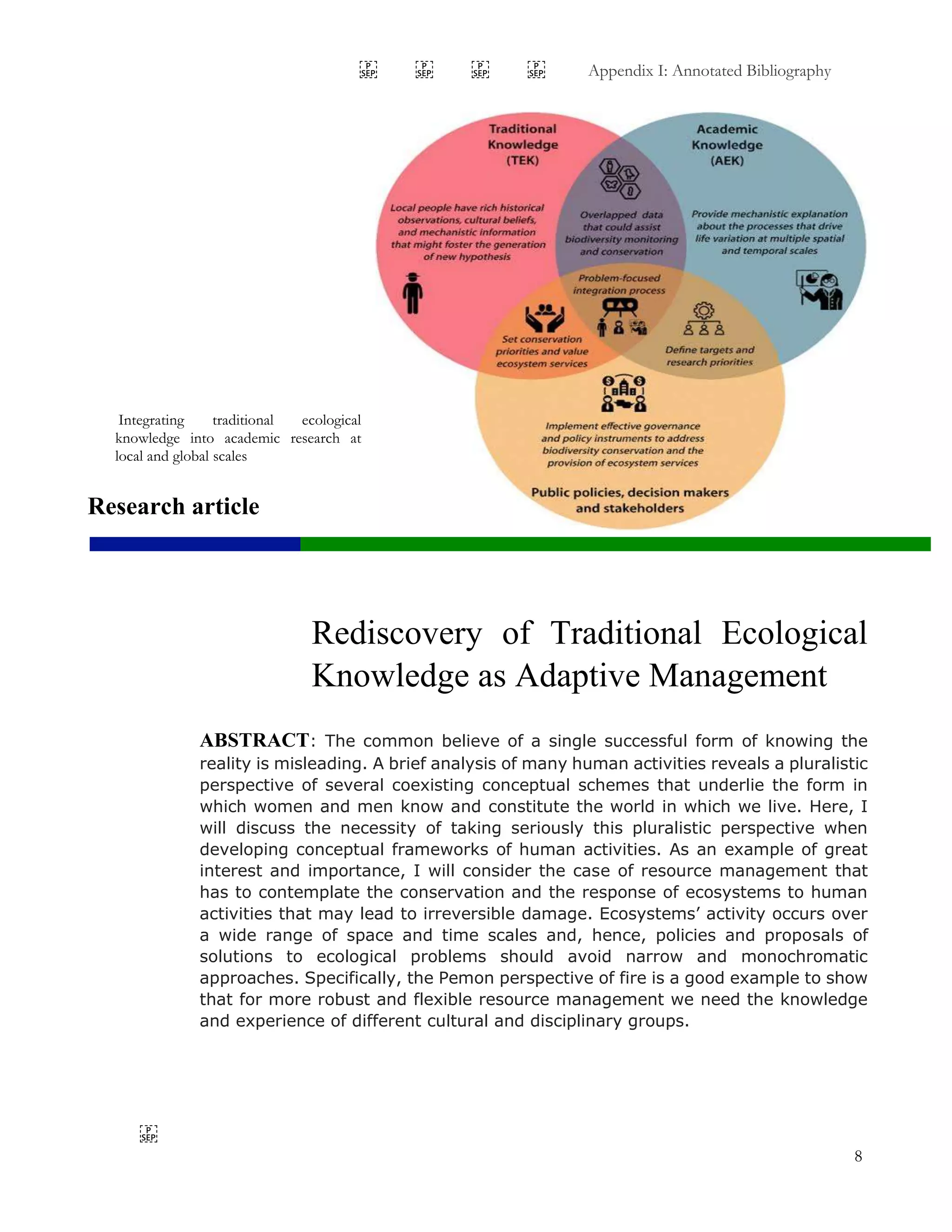 Community-based Conservation | DOCX