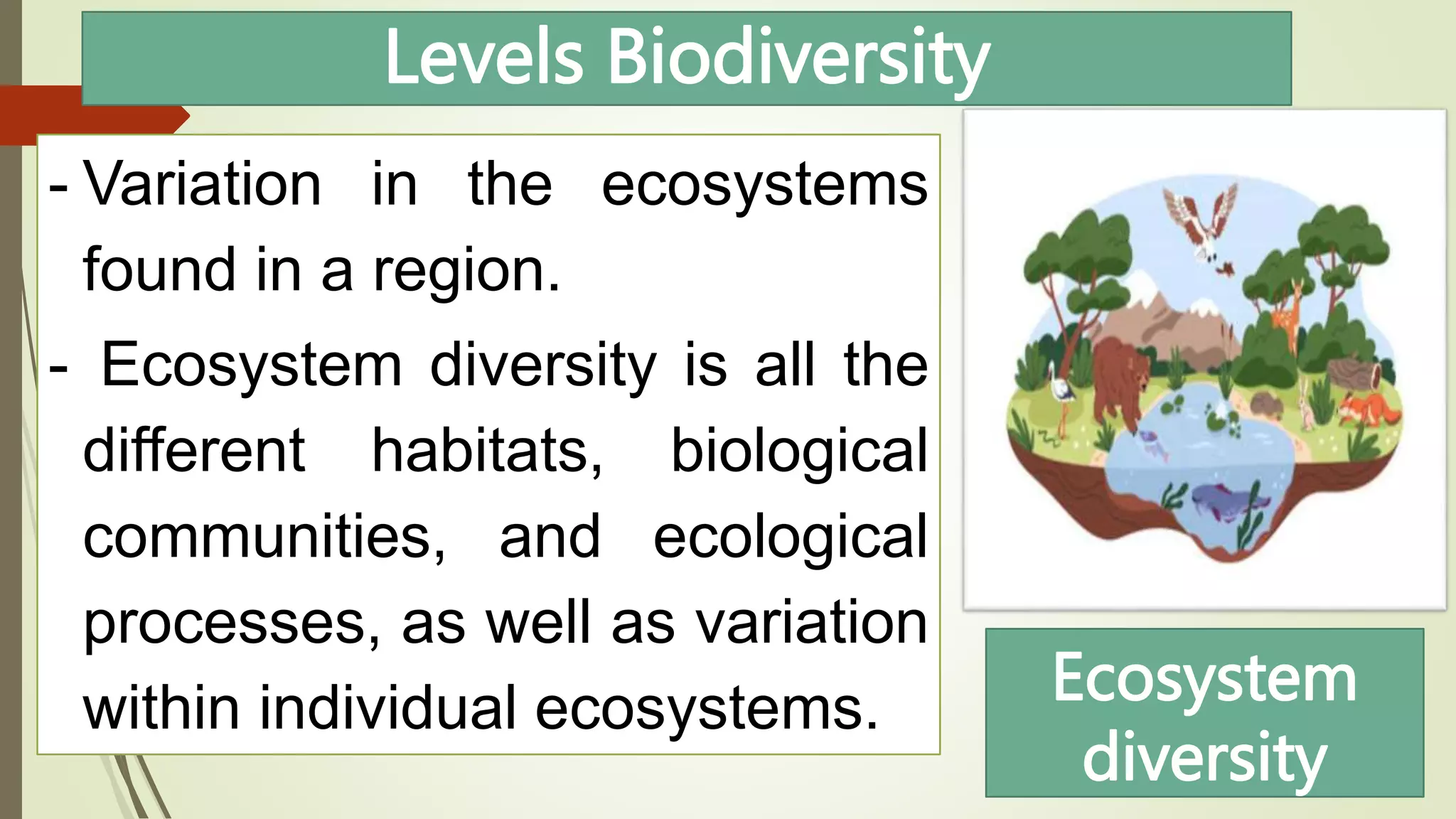 Biodiversity and Ecosystem .pptx