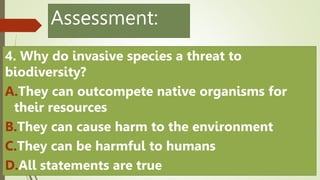 Biodiversity and Ecosystem .pptx