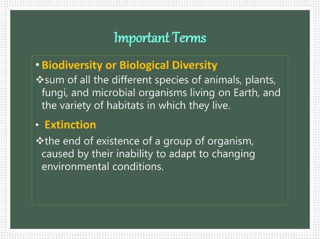 Biodiversity and evolution | PPTX | Science