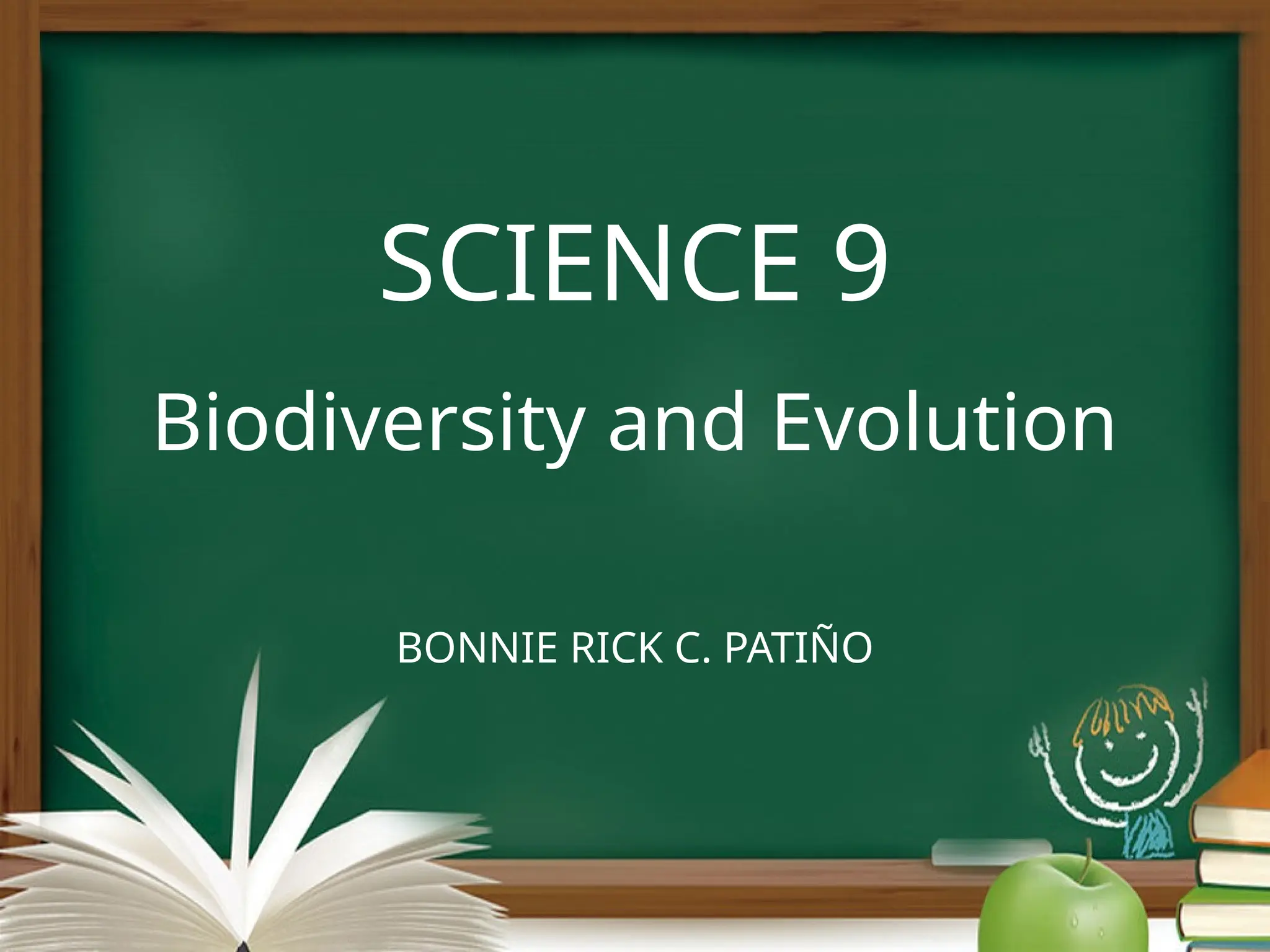 biodiversity and evolution of Grade 9 .pptx