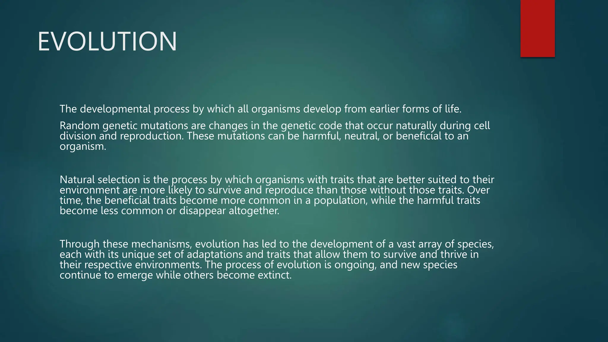 BIODIVERSITY AND EVOLUTION science topic.pptx