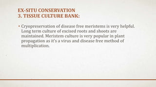 Biodiversity and its conservation | PPTX