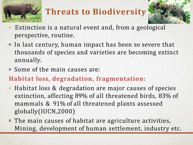 Biodiversity and its conservation | PPT