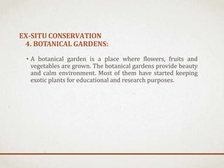 Biodiversity and its conservation | PPTX
