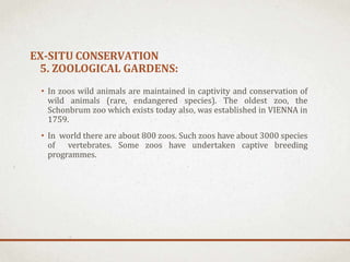 Biodiversity and its conservation | PPTX