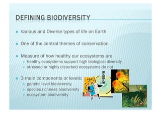Biodiversity And Measurement | PDF