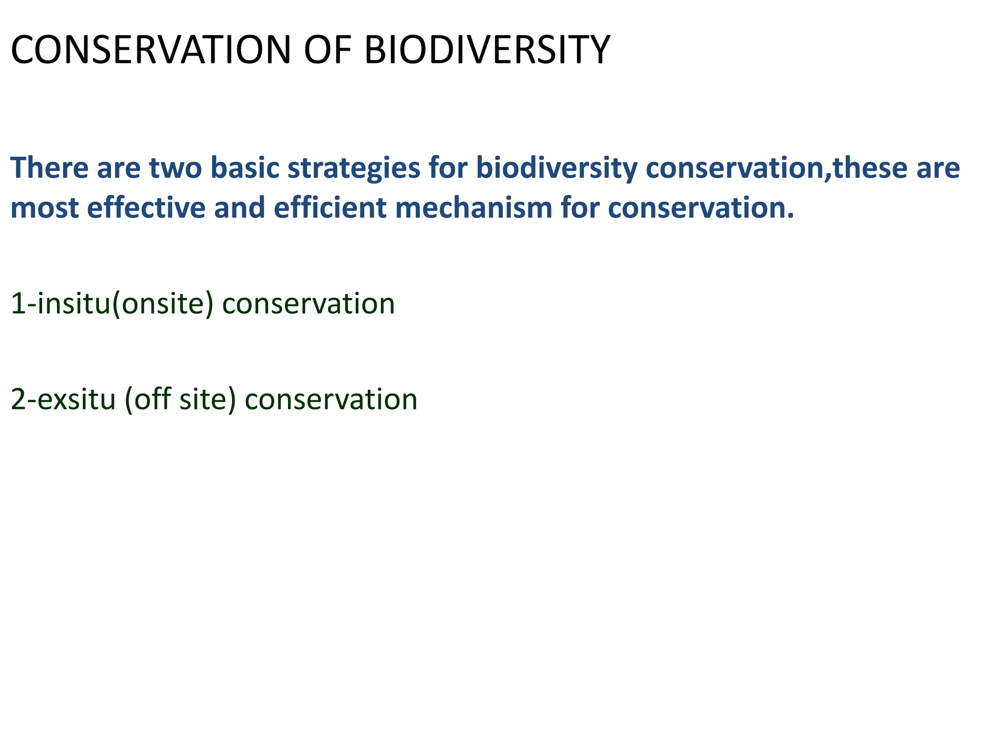EVS - Biodiversity Notes | PDF
