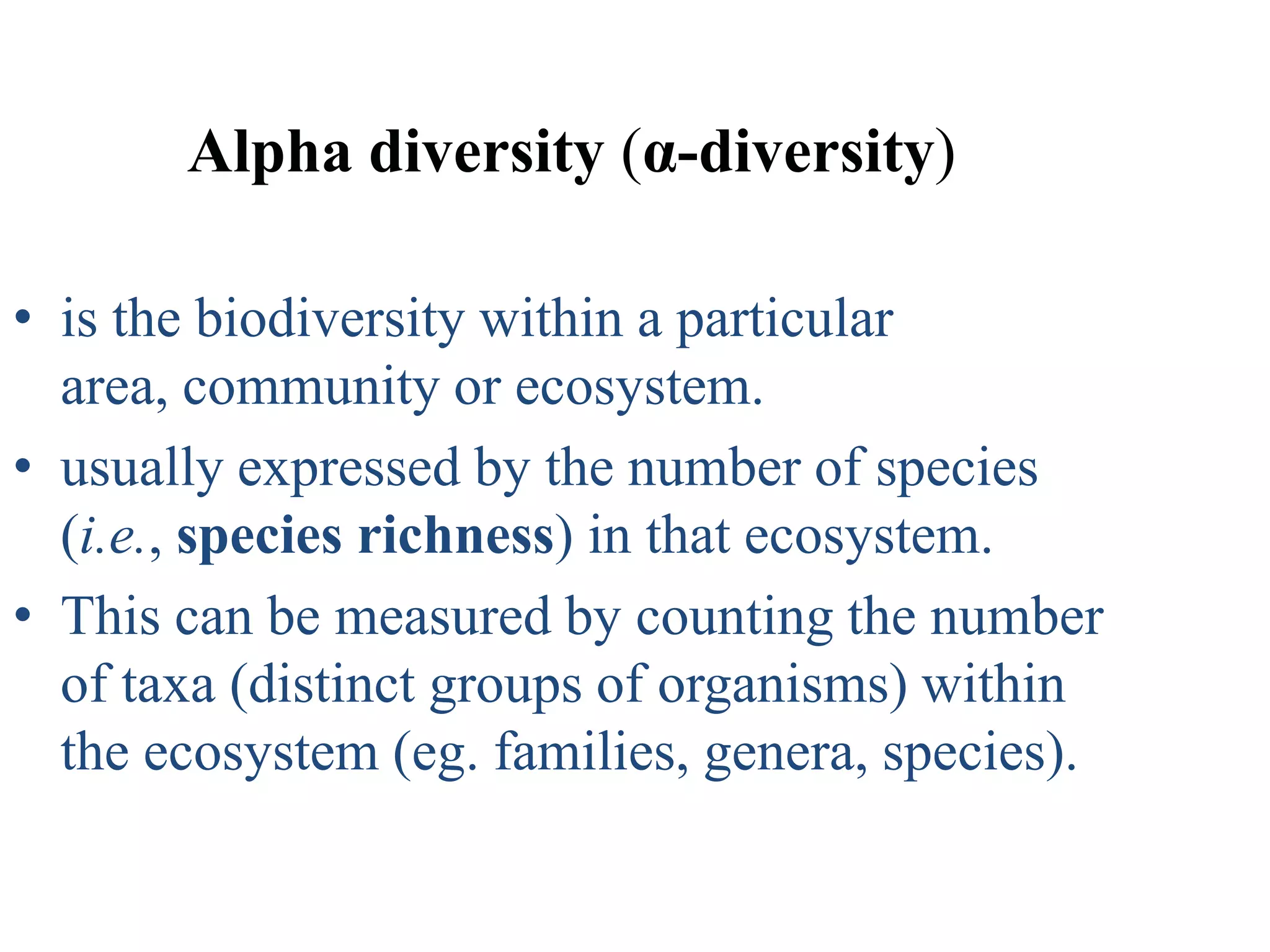 EVS - Biodiversity Notes | PDF
